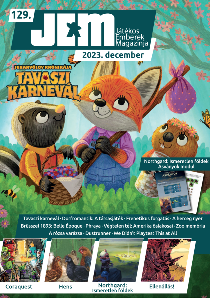 Megjelent a JEM magazin 129. száma - JEM - Játékos Emberek Magazinja