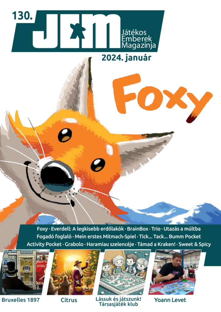 Megjelent a JEM magazin 130. száma - JEM - Játékos Emberek Magazinja