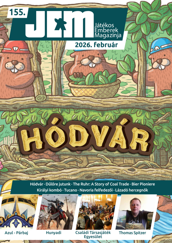 Megjelent a JEM magazin 155. száma - JEM - Játékos Emberek Magazinja